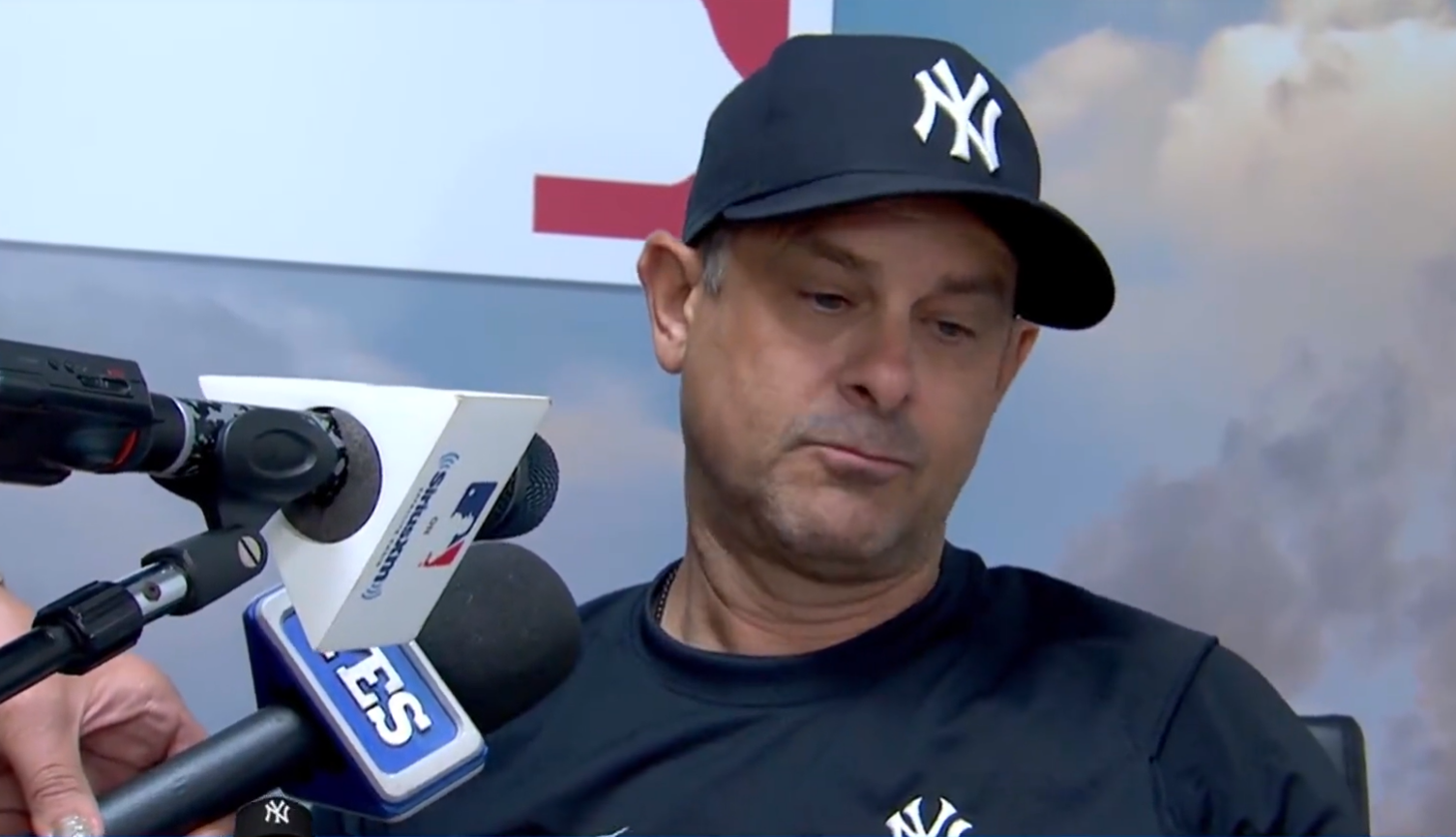 Manager Aaron Boone Finally Admits Yankees 'stink' Now