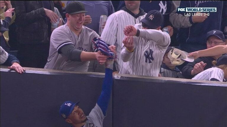 Yankees Fans Who Crossed The Line With Mookie Betts Receive MLB Ban