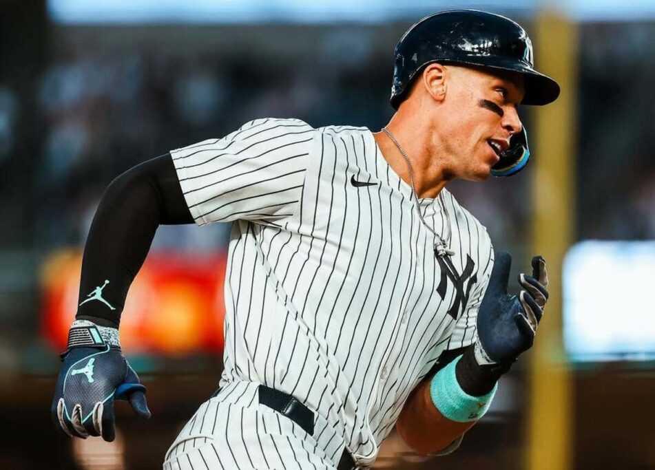 Watch: Aaron Judge Blasts 12th Homer, Fan Fumbles Catch In Viral ...