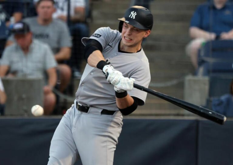 Yankees’ Ben Rice Exits Game After Being Hit Twice By Pitch, Undergoes ...
