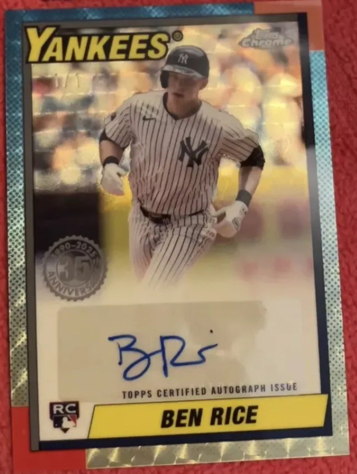 Ben Rice Card Values Catch Fire As Yankees Rookie Runs Red Hot