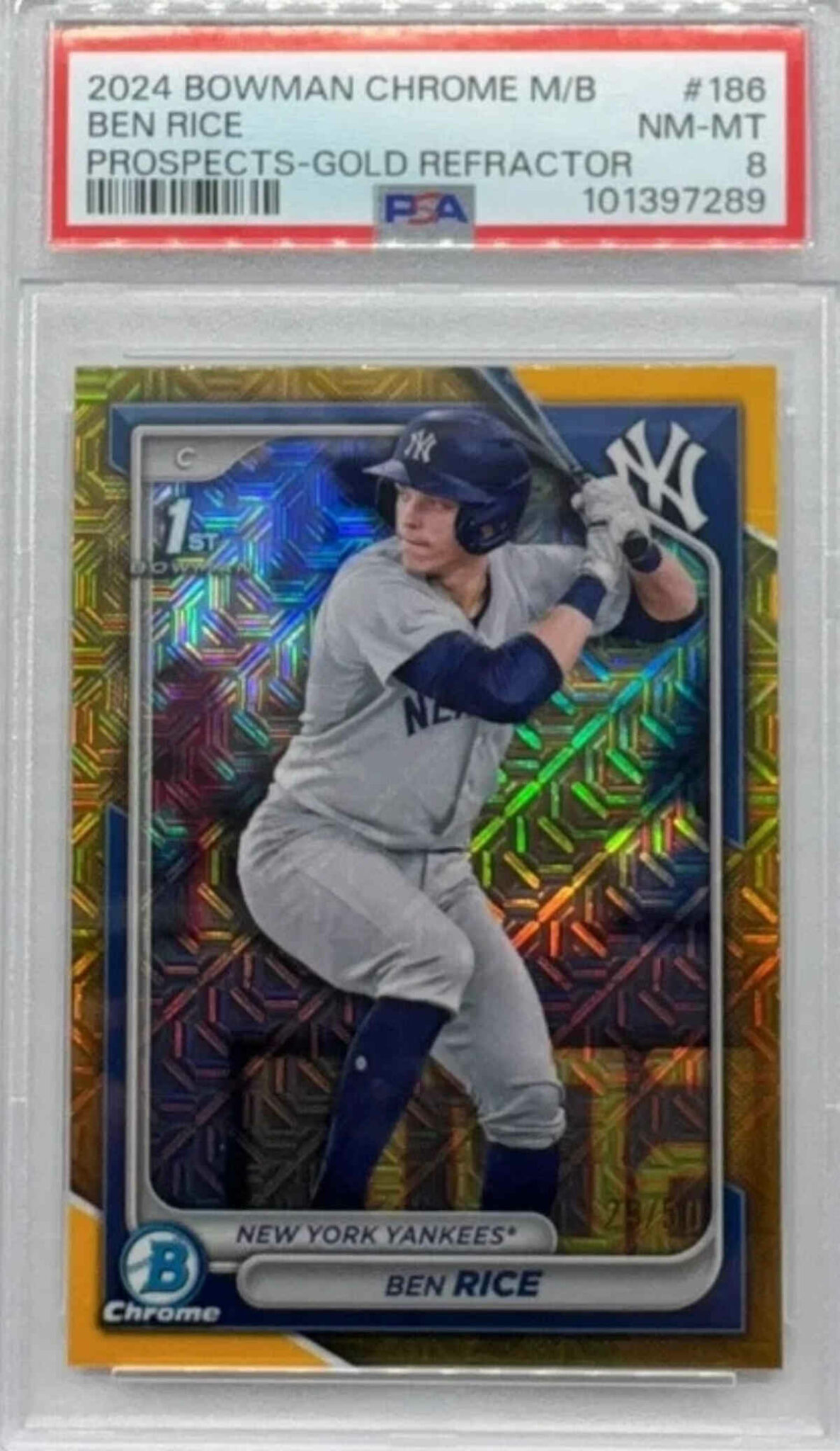 Ben Rice Card Values Catch Fire As Yankees Rookie Runs Red Hot