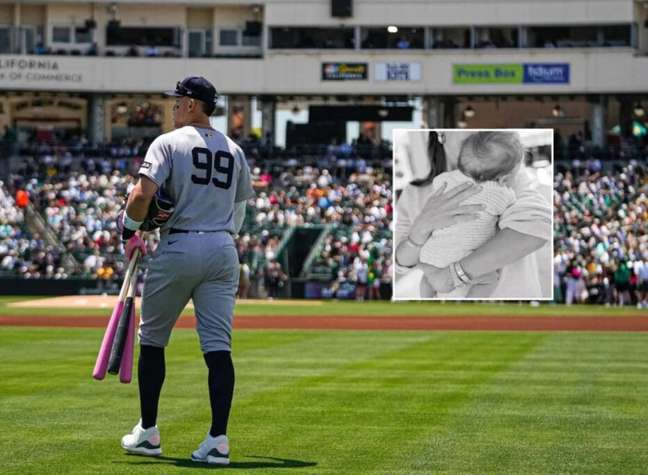 Aaron Judge Makes Mother's Day Special With Baby Nora's Photo Debut