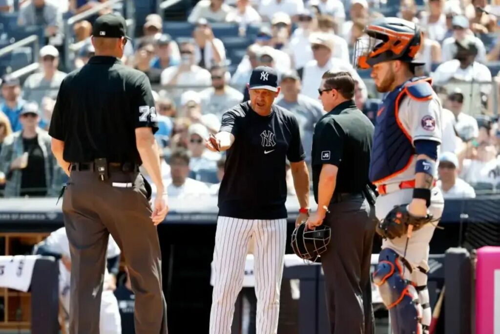 Ump’s Strike Zone Storm Batters Yankees, Tosses Out Boone, Williams