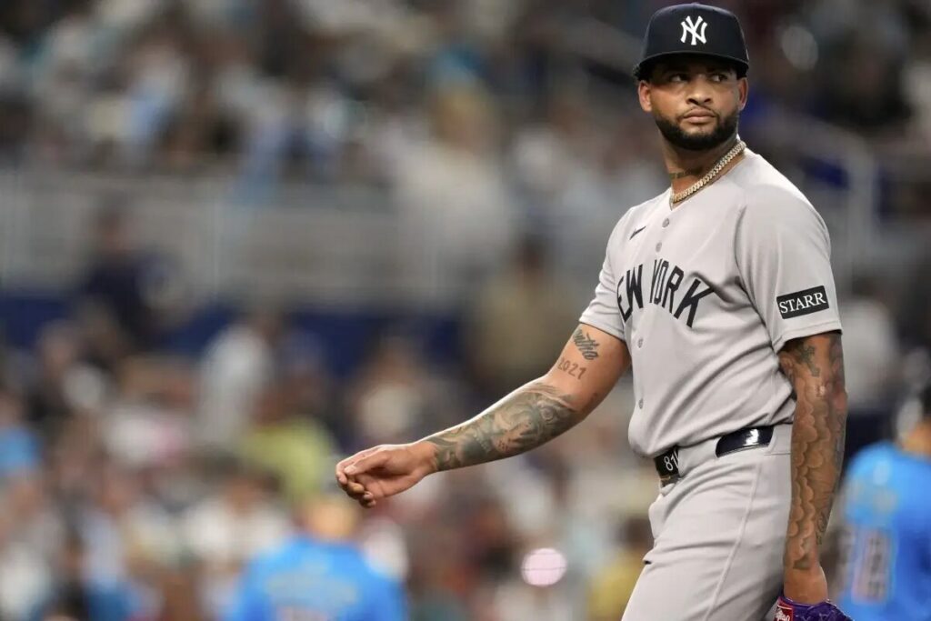 Luis Gil Implodes, Yankees Hit New Low In Humbling Marlins Sweep