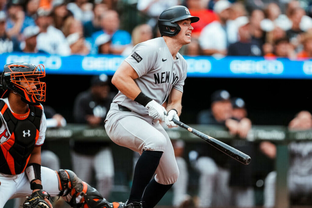 Statcast Shows Yankees' Ben Rice League Leader In Bad Luck